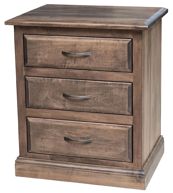 Elwood 3 Drawer Night Stand