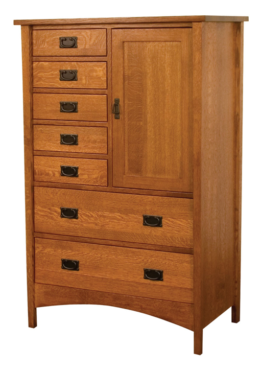 Arts & Crafts Mission Gentleman\'s Chest