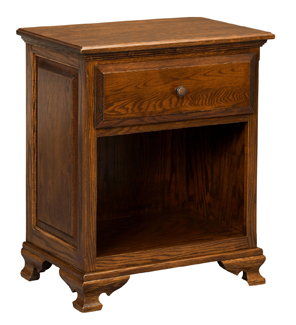 Americana 1 Drawer Open Night Stand