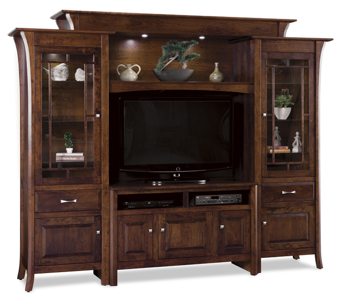 Ensanada 6 Piece Wall Unit with Adjustable Bridge