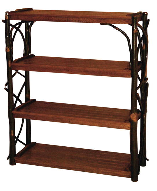Hickory 4 Shelf Stand