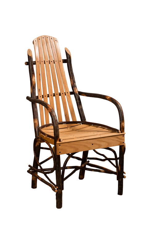 Hickory Deluxe Table Chair with Arms