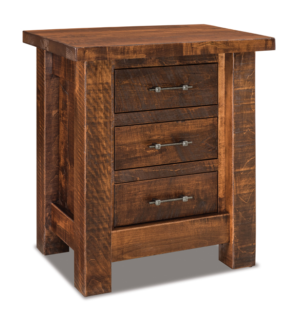 Houston 27\" 3 Drawer Night Stand