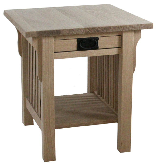 Landmark Mission End Table