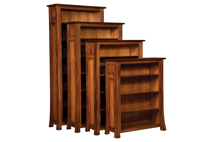Bridgefort Mission Bookcase
