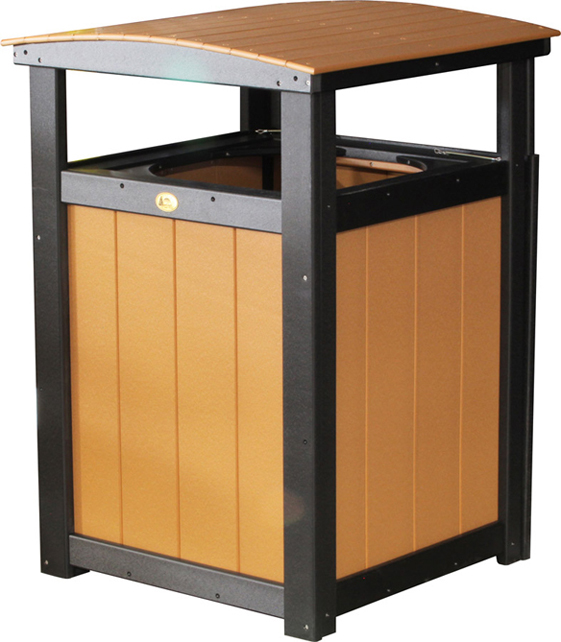 Poly Vinyl Trash Can