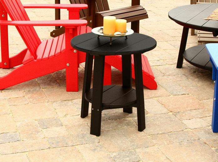 Poly Vinyl Deluxe End Table