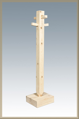 Homestead Log Coat Tree