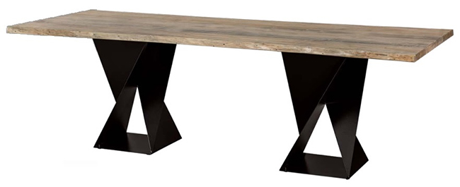 Oxford Double Pedestal Dining Table