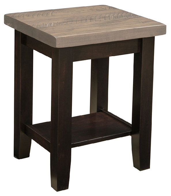 Plank Contemporary 19\"w End Table