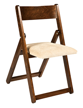 Folding Side Chair | Amish Furniture Factory