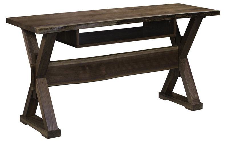 Remington TV Console with Live Edge