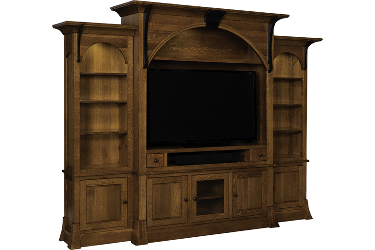 Breckenridge Flat Panel TV Wall Unit